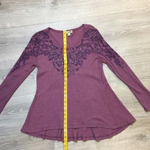 ONE WORLD | Tops | One World Beaded Tunic | Poshmark